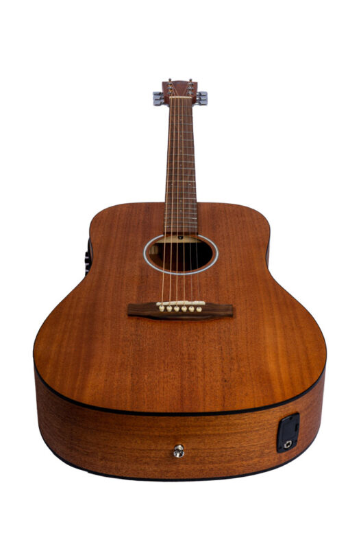 Mahogany Harmony Acoustic Guitar with Eq – Bamboo